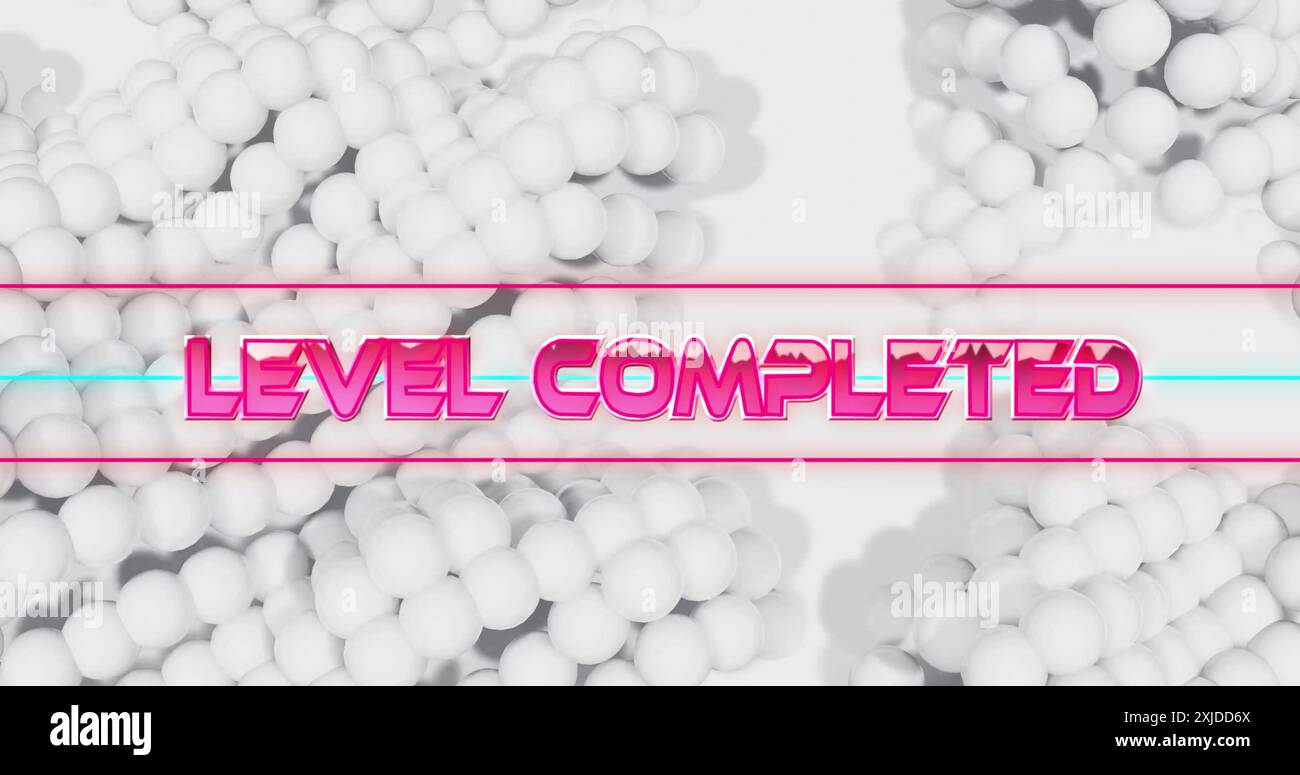 Animation game over text white hi-res stock photography and images - Alamy