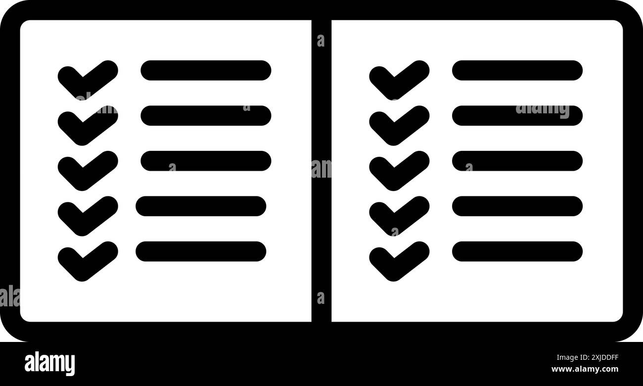 Icon for scheduling, timetable Stock Vector Image & Art - Alamy