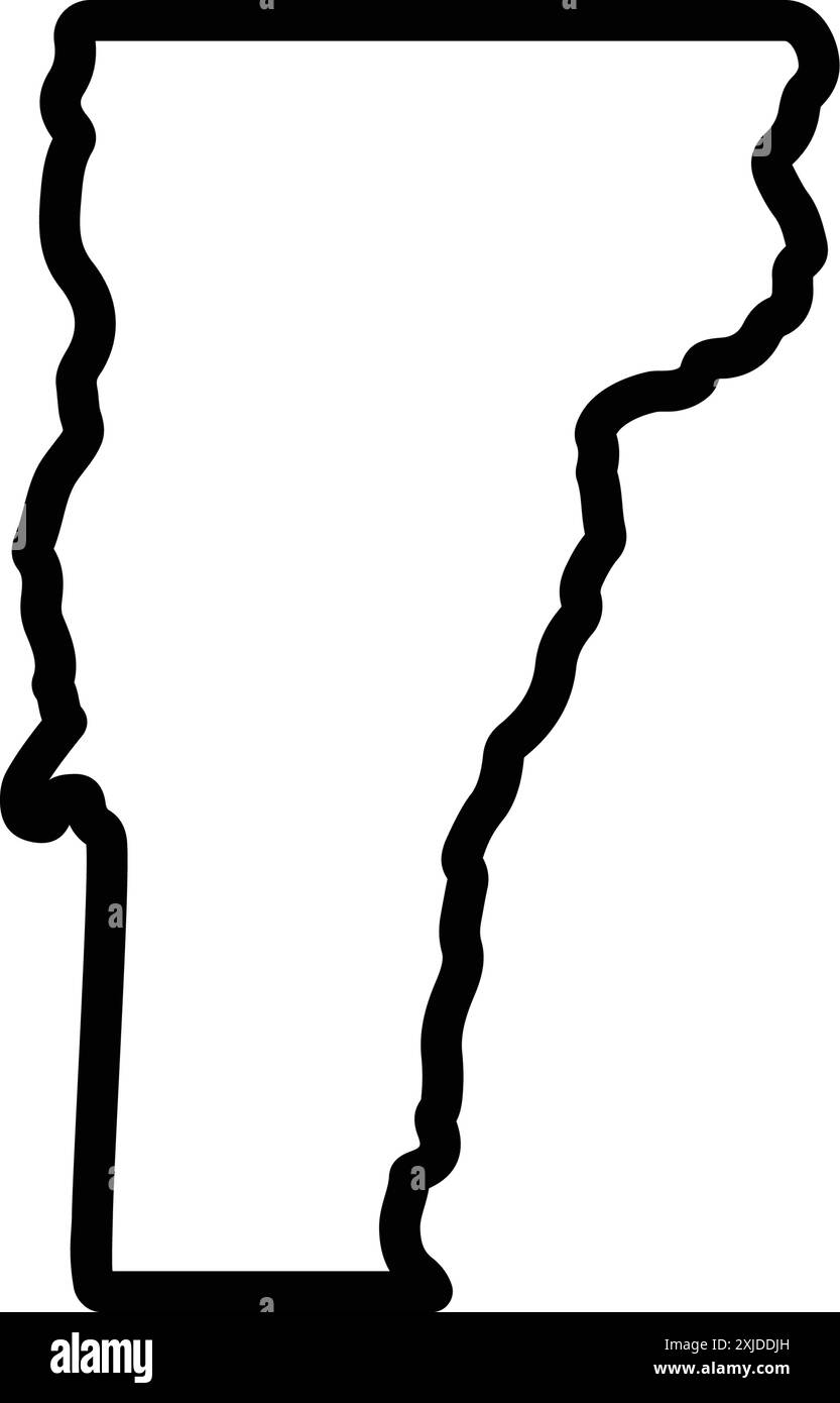 Icon for vermont,map Stock Vector Image & Art - Alamy