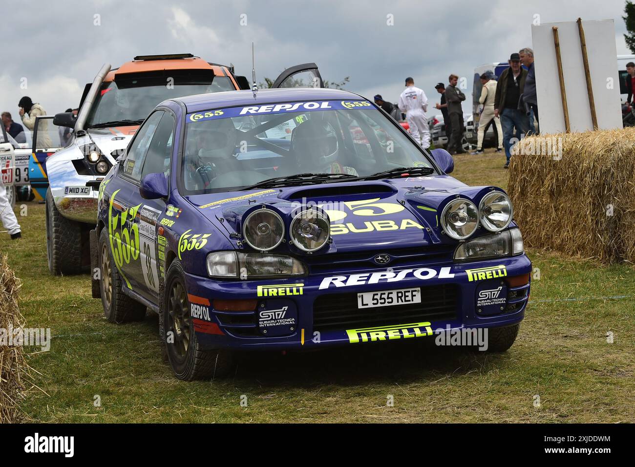 Jason Lepley, Subaru Impreza, Dawn of Modern Rallying, starting at the ...