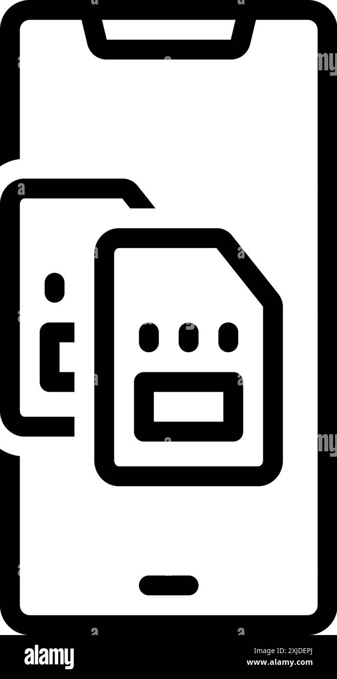 Icon for dual,duple Stock Vector Image & Art - Alamy