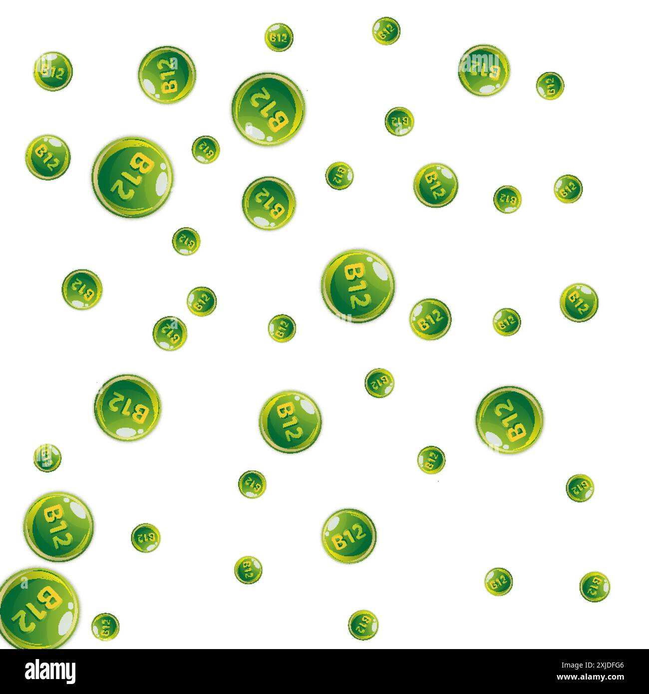 Vitamin B12 messy round pills. Beauty treatment and nutrition skin care ...