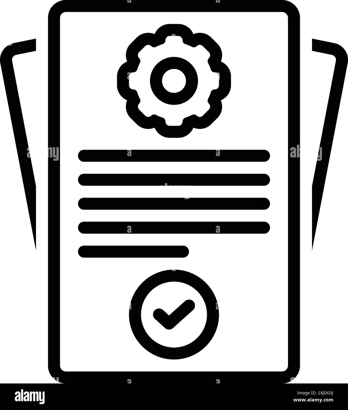 Procedures symbol hi-res stock photography and images - Alamy