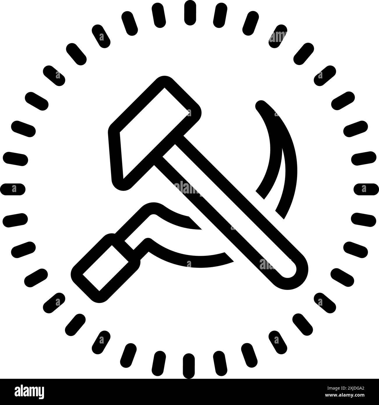 Communist logo Black and White Stock Photos & Images - Alamy