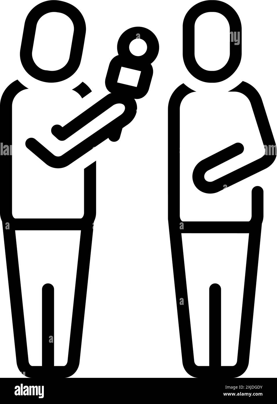 Icon for reporter,journalist Stock Vector Image & Art - Alamy