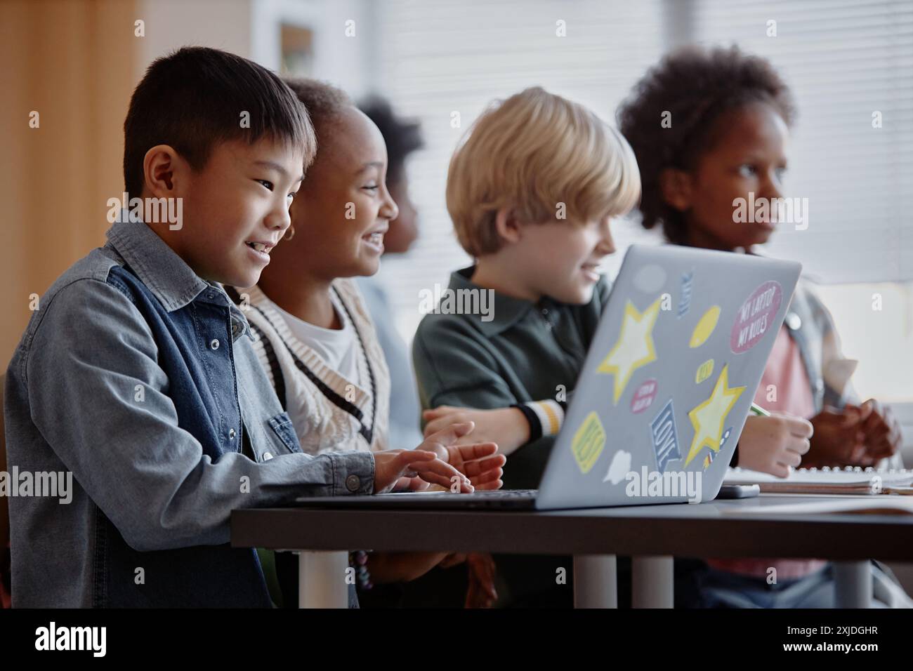 First grade students during school hi-res stock photography and images ...