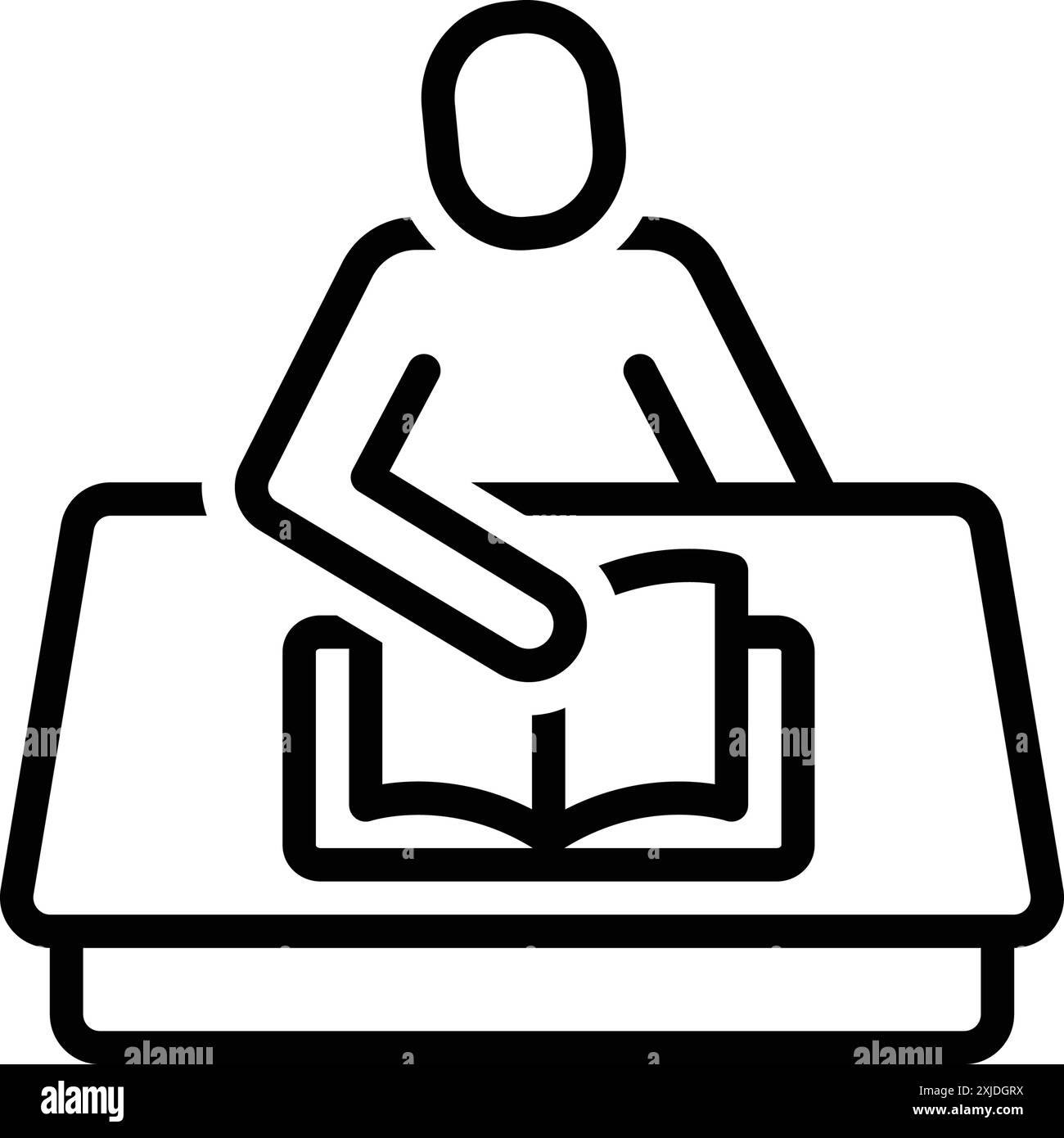 Icon for studied,study Stock Vector Image & Art - Alamy