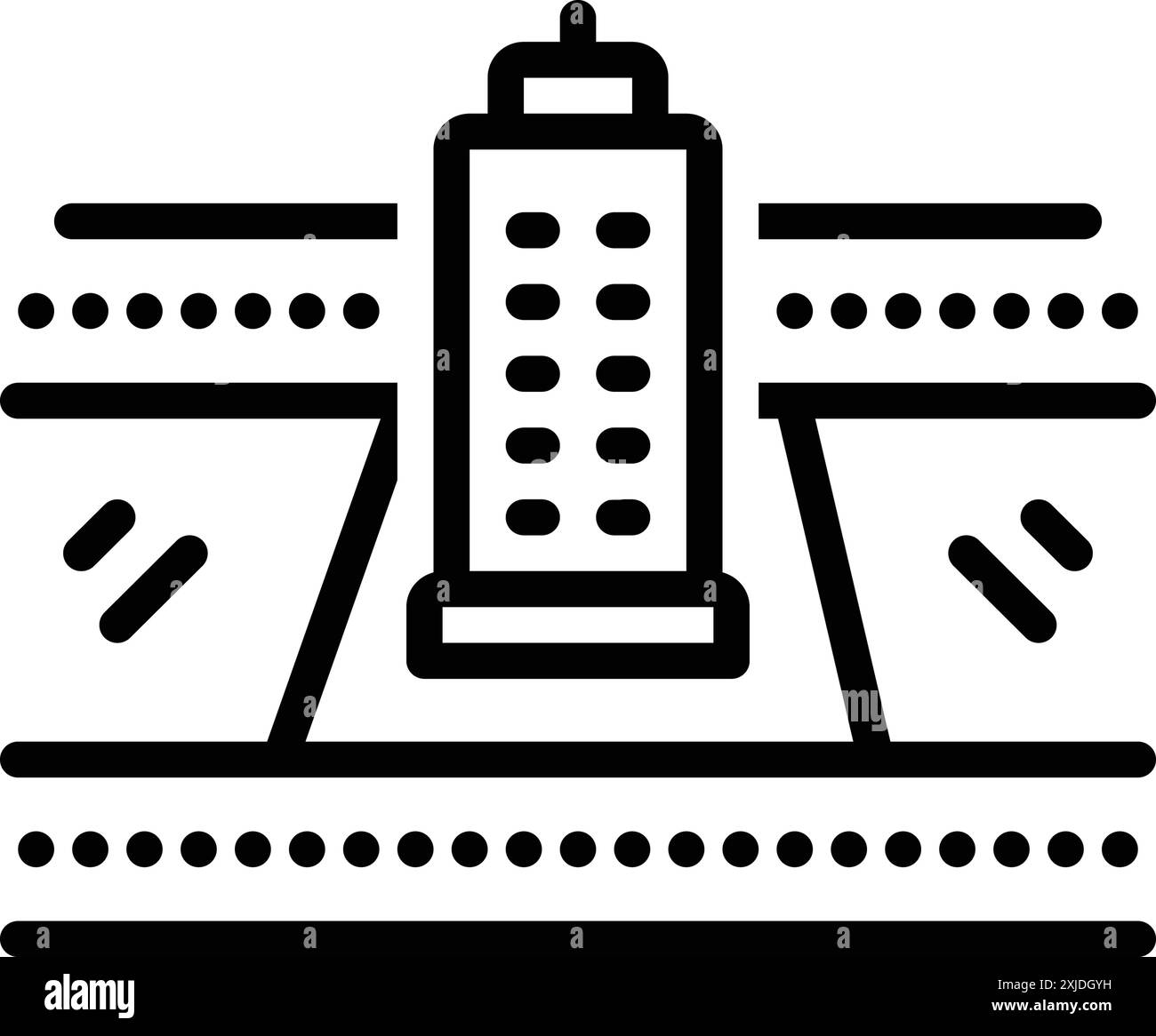 Residential estate zone land Stock Vector Images - Alamy