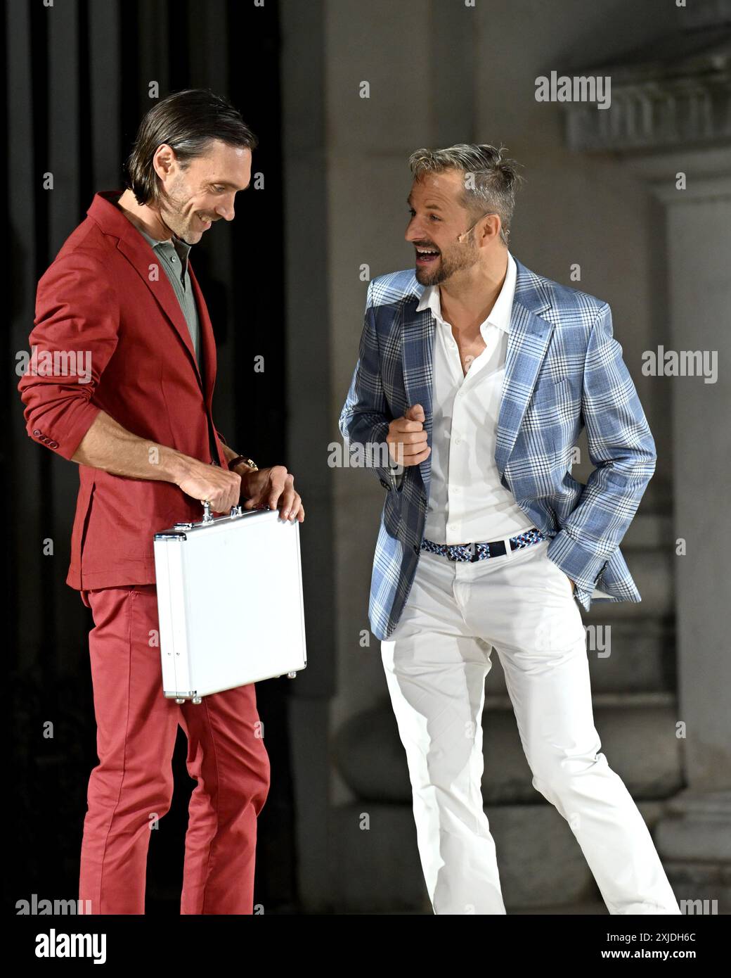 Salzburg, Austria. 17th July, 2024. ABD0207 20240717 - a rehearsal of ...