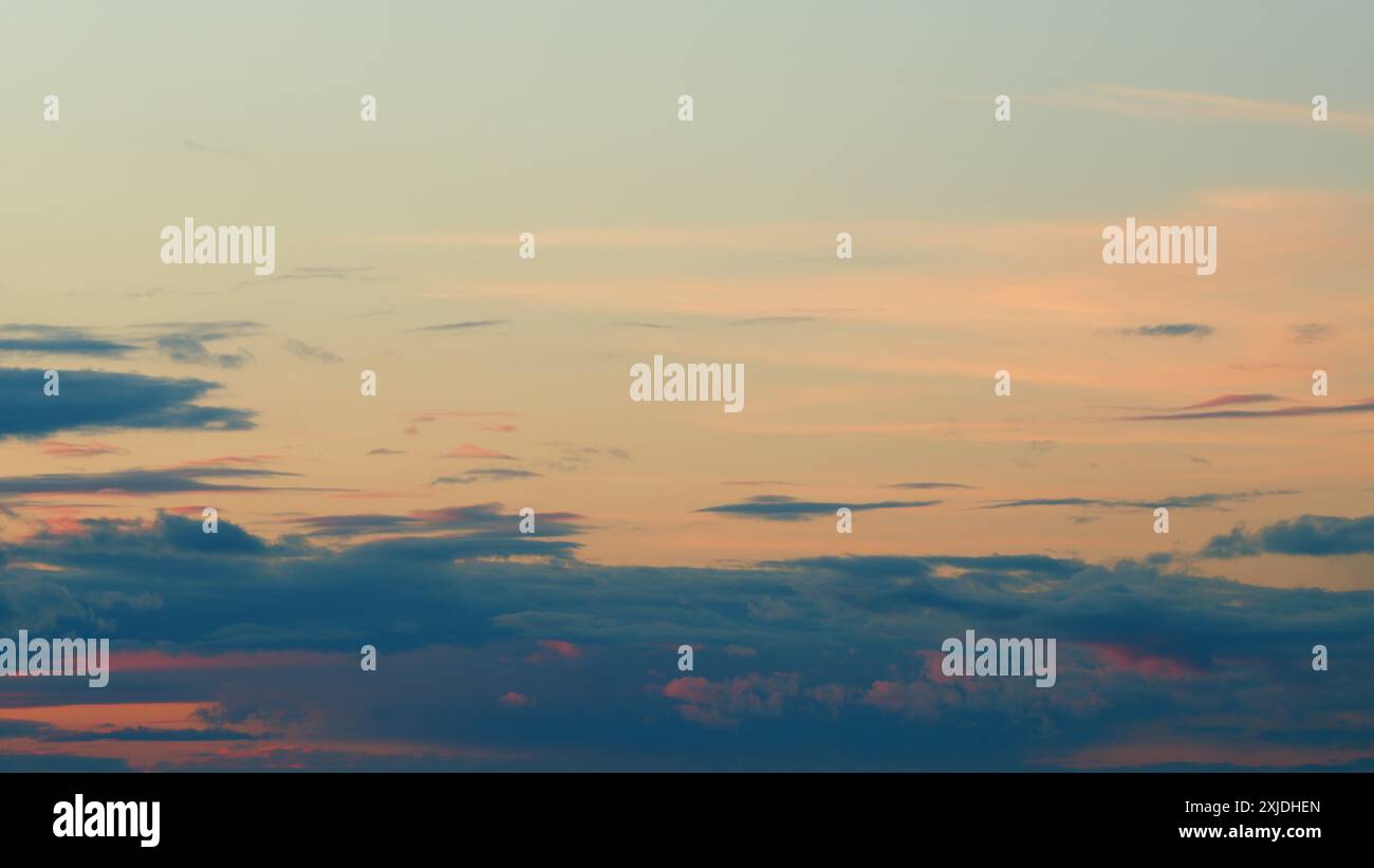 Beautiful time lapse sunset through hi-res stock photography and images ...