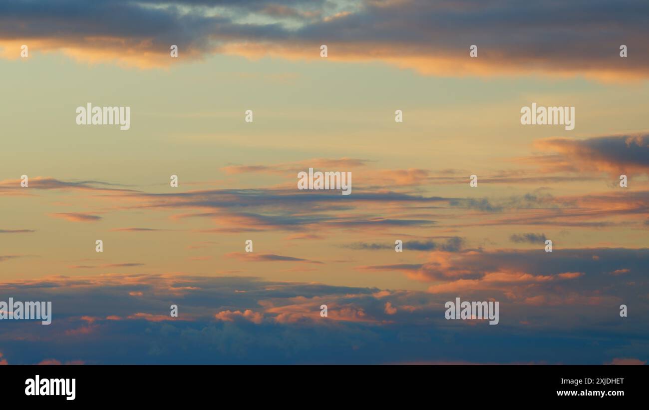 Cinematic timelapse beautiful sunset hi-res stock photography and ...