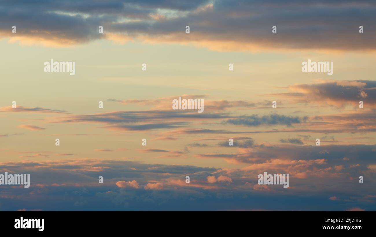 Timelapse evening sky over northern hi-res stock photography and images ...
