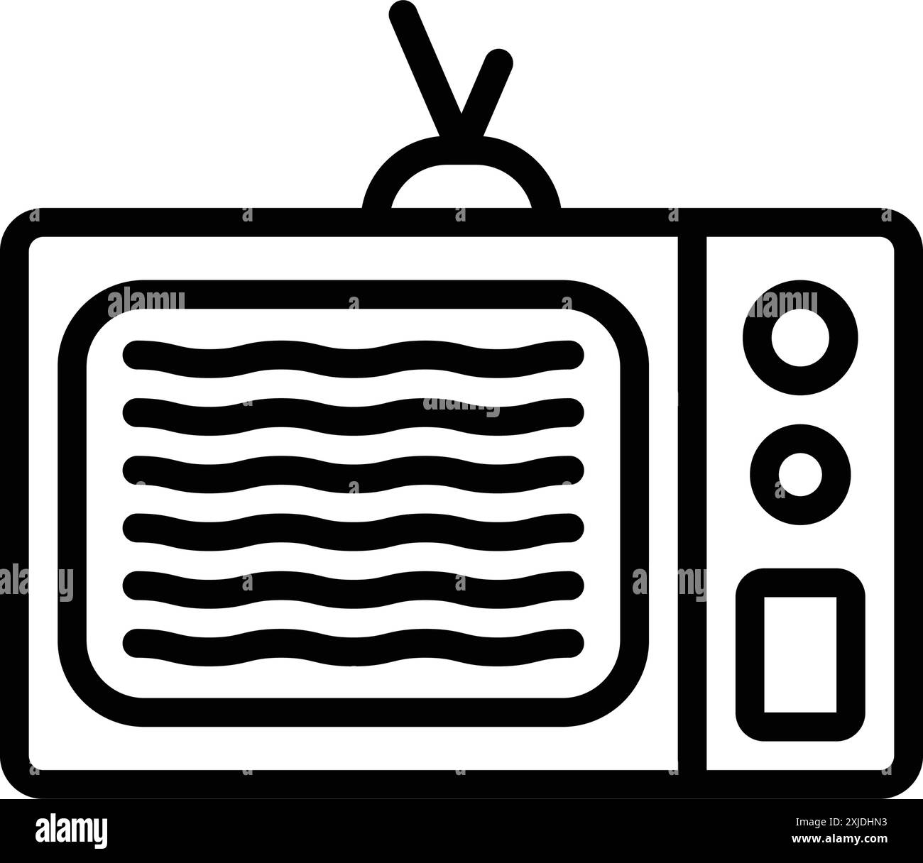 Icon for interference,tv Stock Vector Image & Art - Alamy