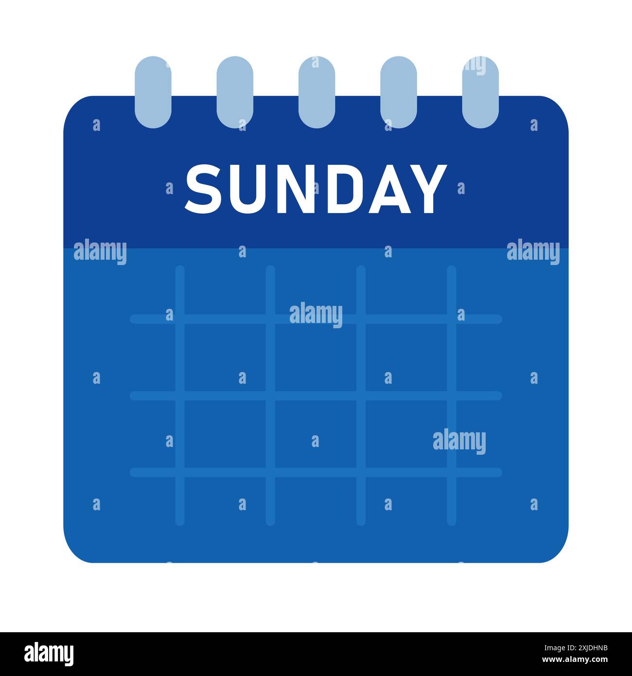 Sunday calender hi-res stock photography and images - Alamy