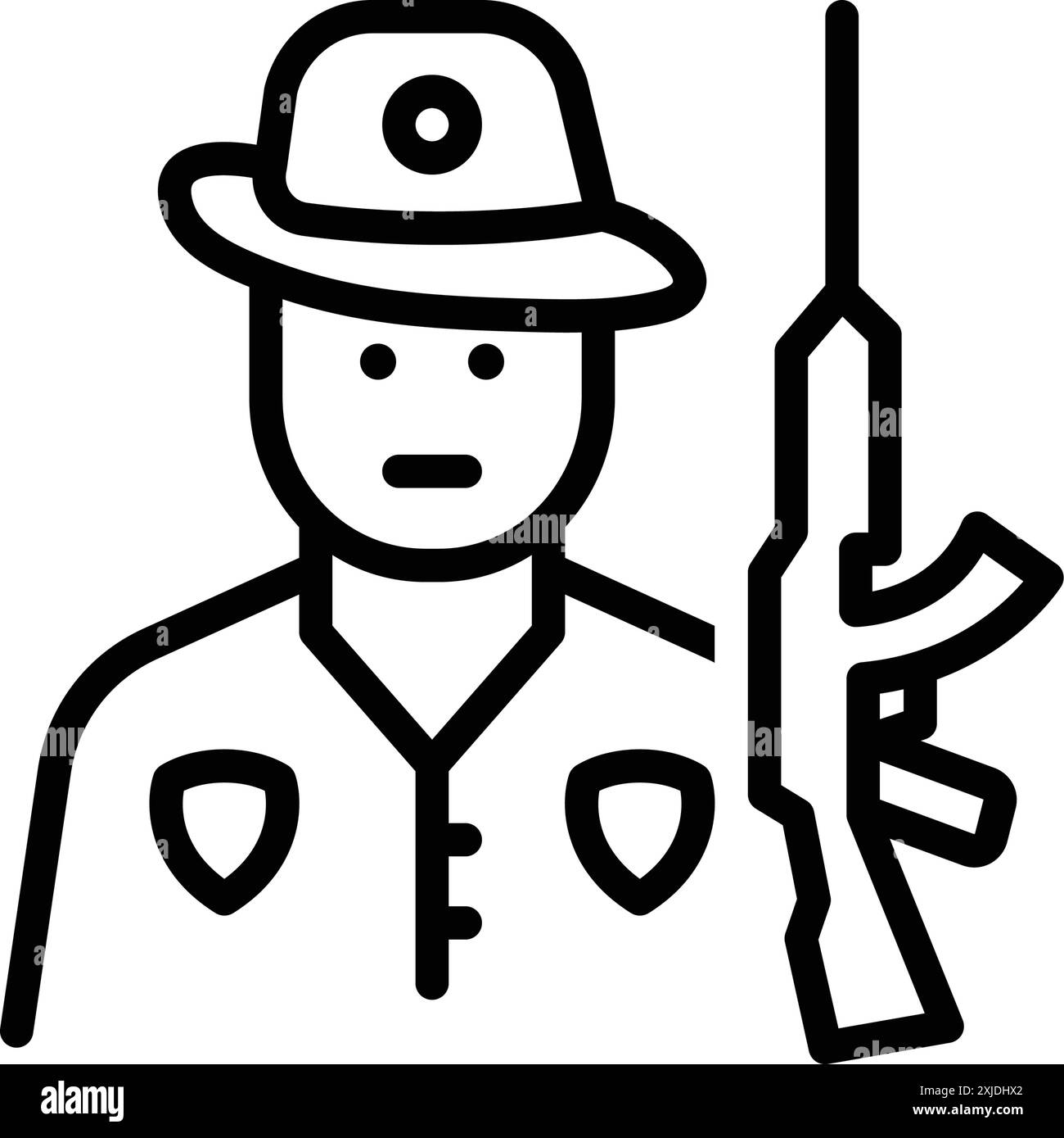 Icon for hunter,huntsman Stock Vector Image & Art - Alamy