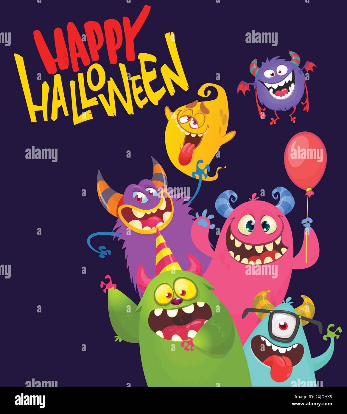 Flying alien creatures illustration hi-res stock photography and images ...