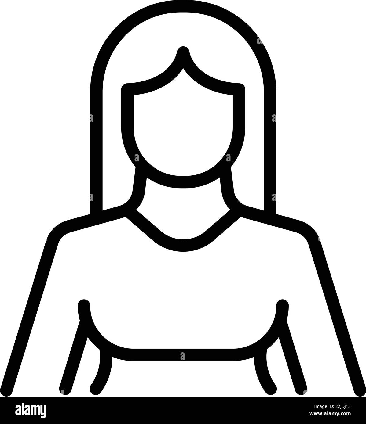 Icon for lady,female Stock Vector Image & Art - Alamy