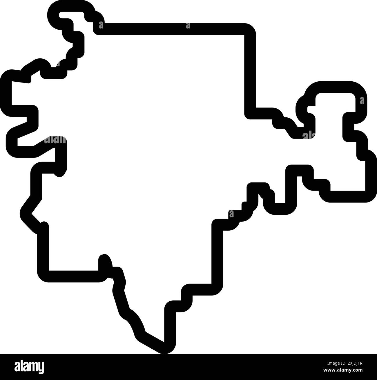 Tulsa vector map hi-res stock photography and images - Alamy