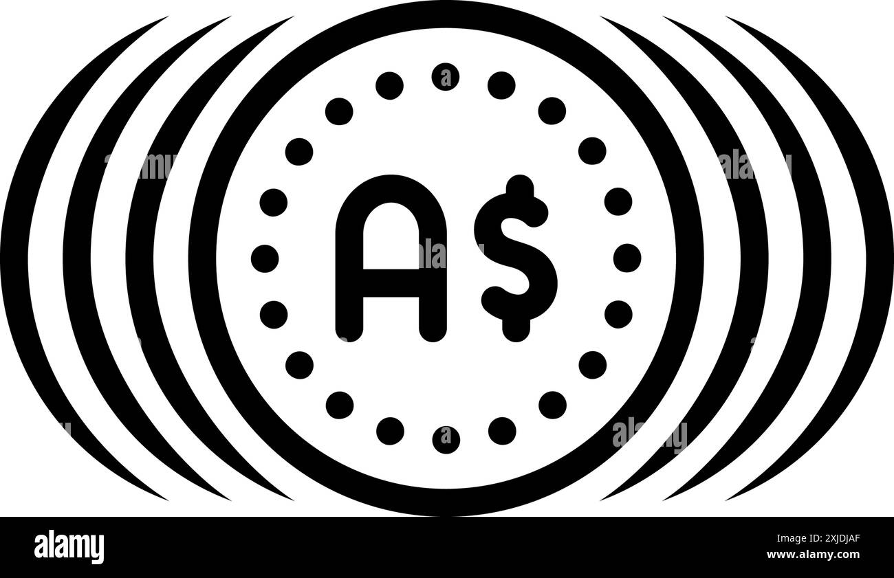 Aud symbol Black and White Stock Photos & Images - Alamy