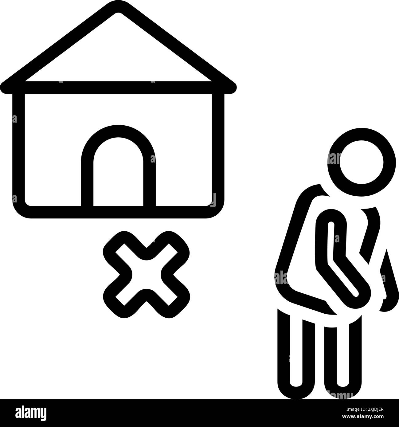 Icon for homeless,vagabond Stock Vector Image & Art - Alamy