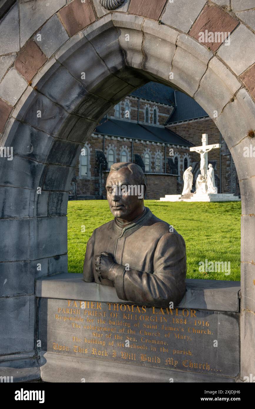 Bust statue of Father Thomas Lawlor parish priest and humanitarian ...