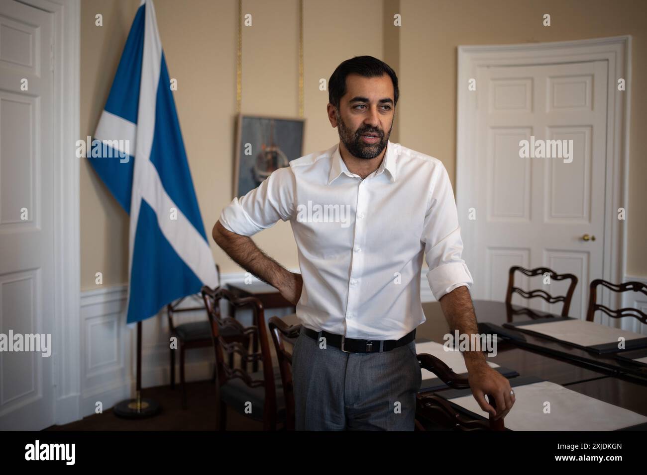 Bute house flag hi-res stock photography and images - Alamy