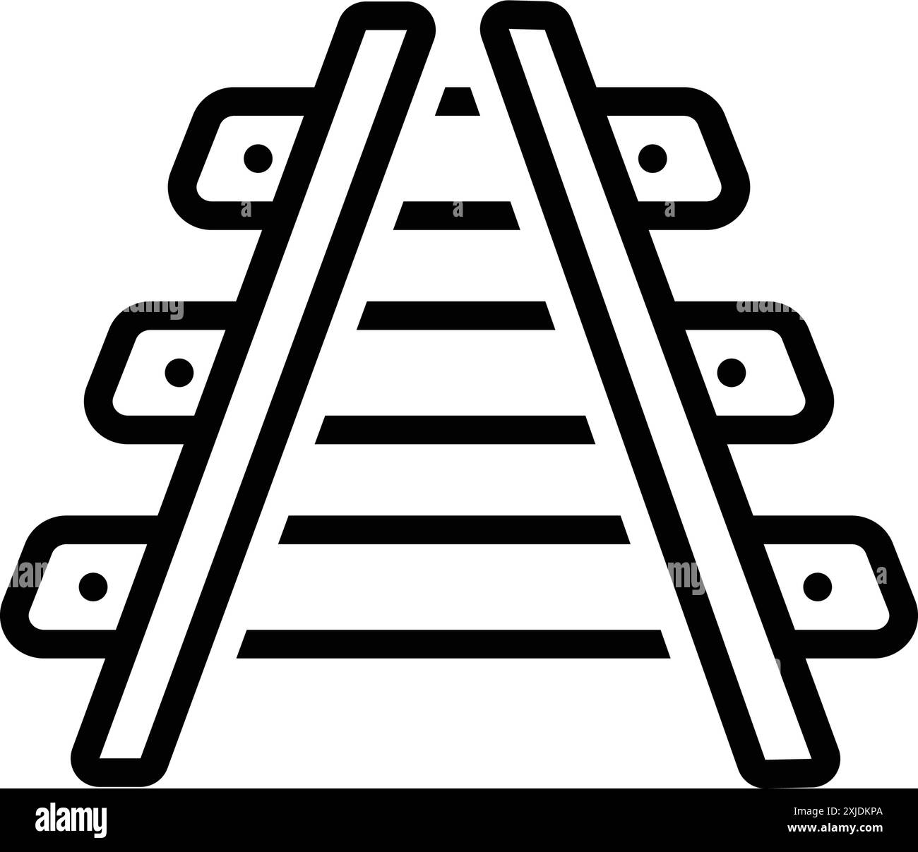 Icon for railroad,rail line Stock Vector Image & Art - Alamy