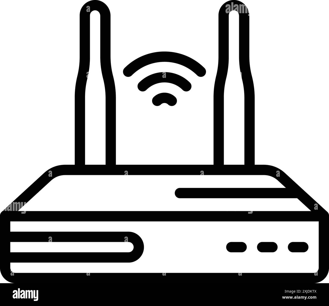 Icon routers network Cut Out Stock Images & Pictures - Alamy