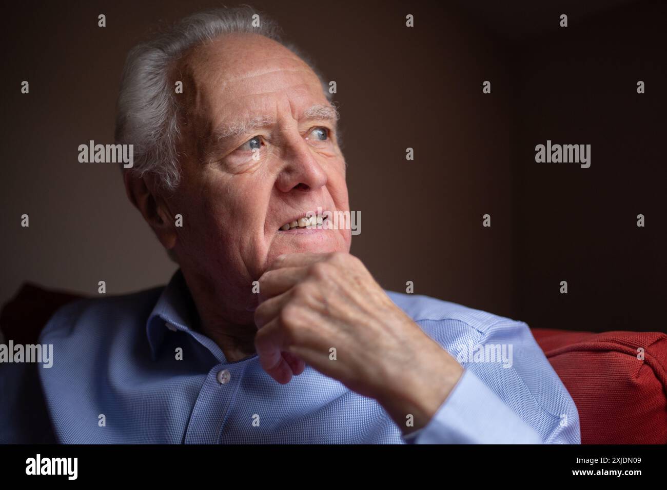 Lord Speaker, Lord John McFall of Alcluith, photographed in his home in ...