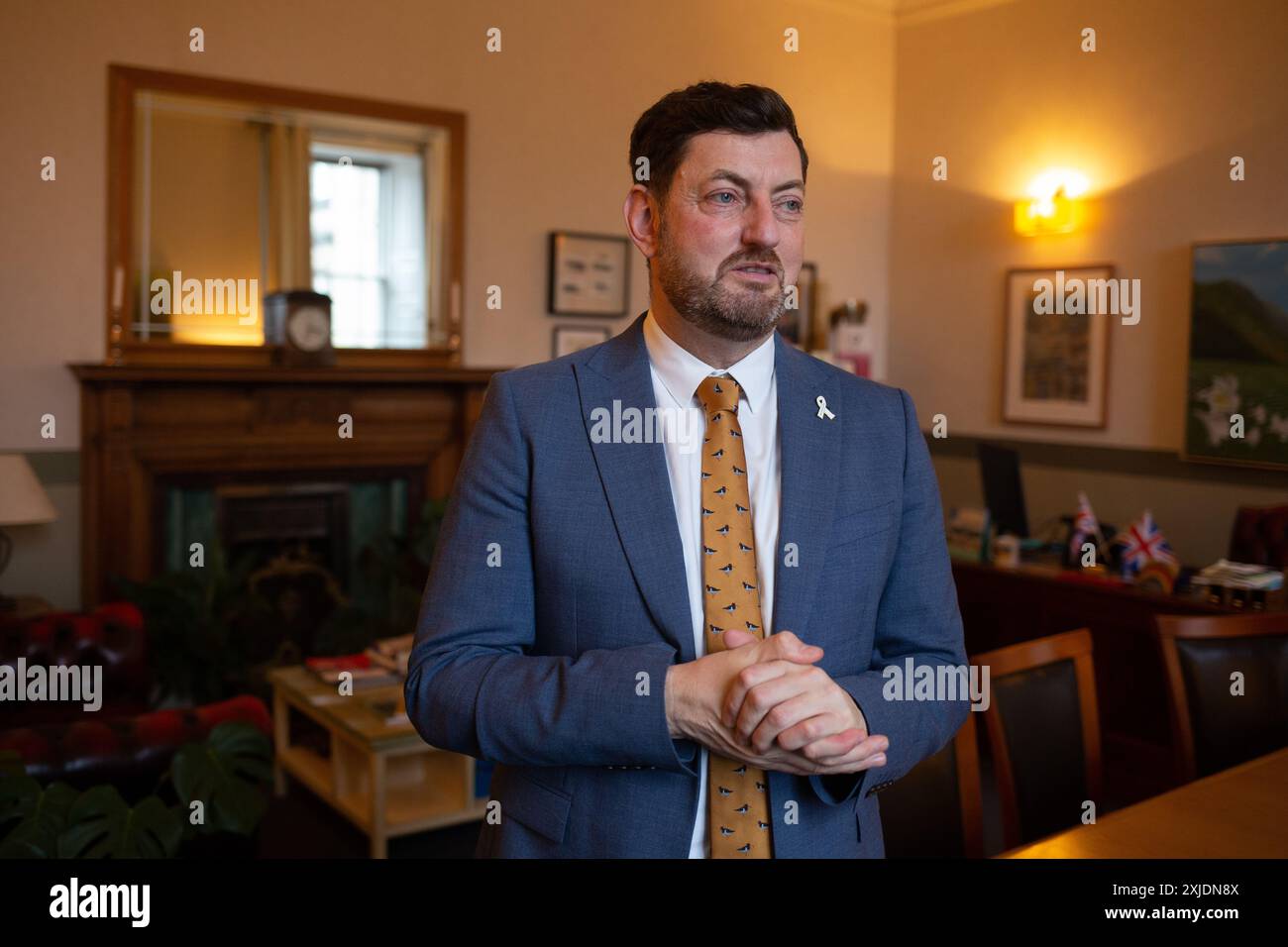 Leader at the City of Edinburgh Council, Cammy Day (Scottish Labour ...