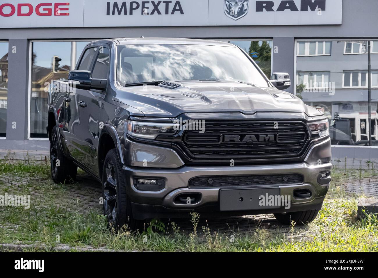 OSTRAVA, CZECH REPUBLIC - SEPTEMBER 21, 2023: Dealership of RAM ...