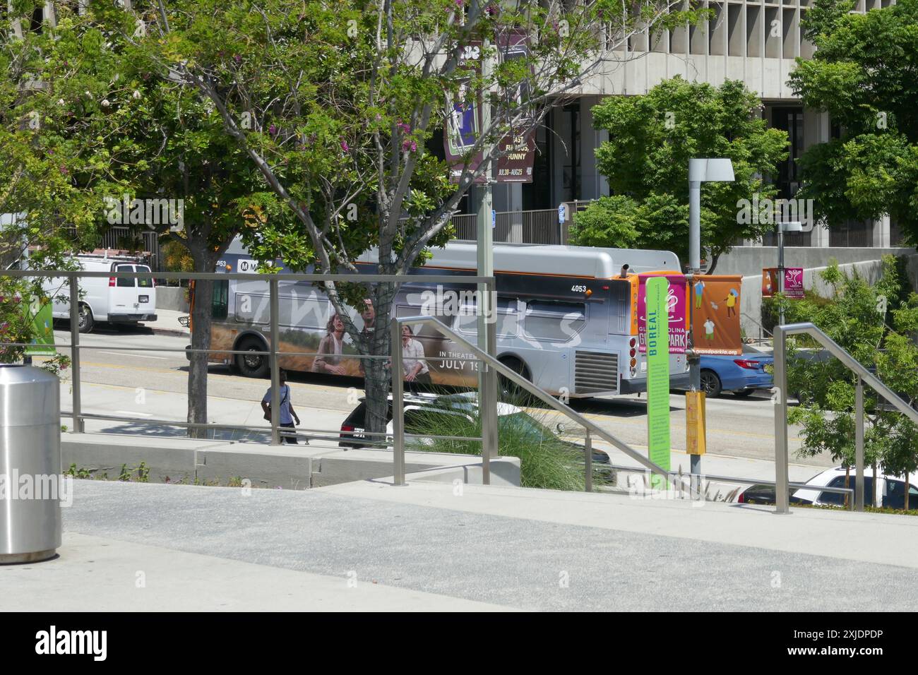 Los Angeles, California, USA 17th July 2024 Twisters Bus at Los Angeles ...