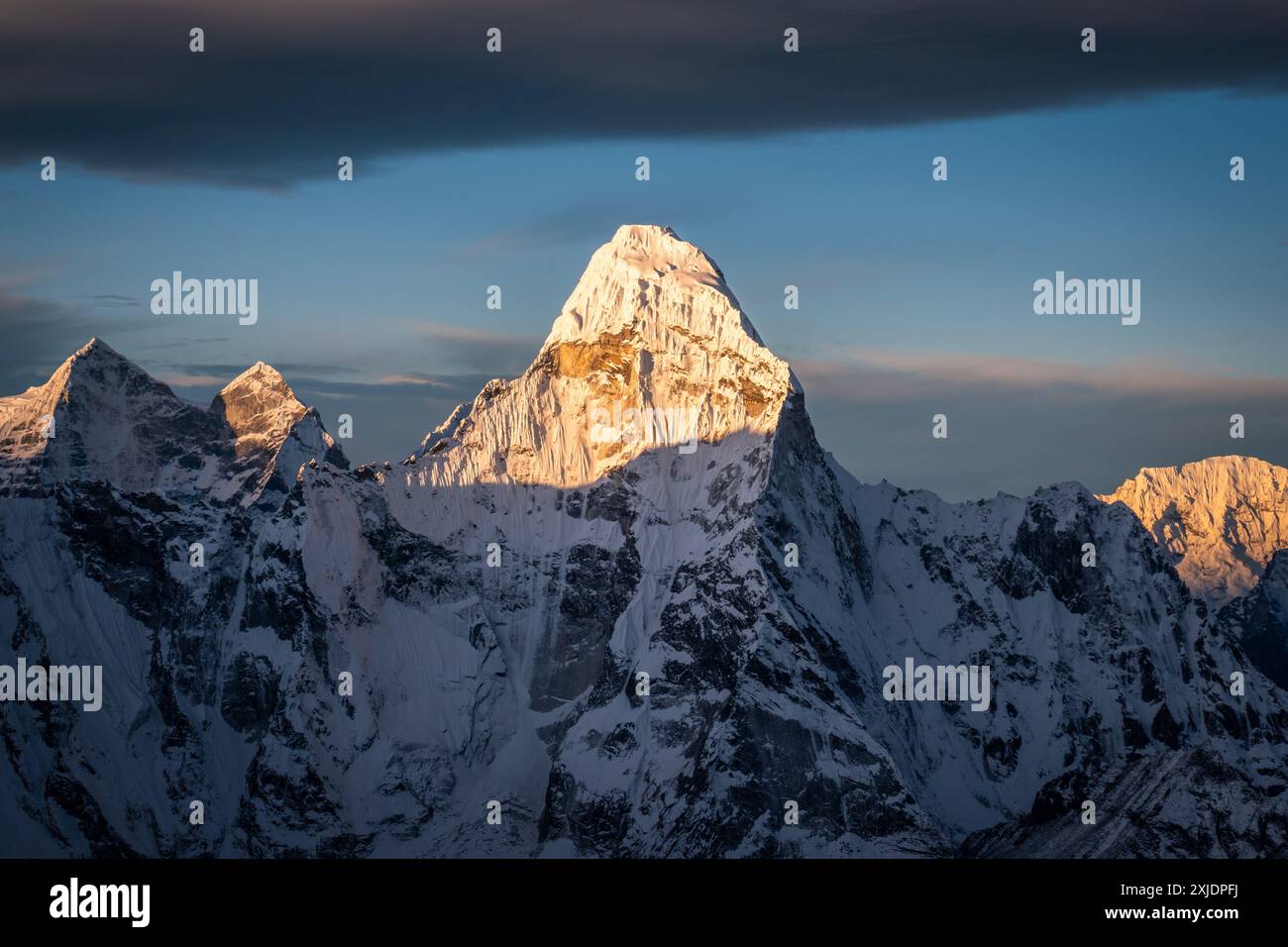Ama dablam seen from hi-res stock photography and images - Alamy