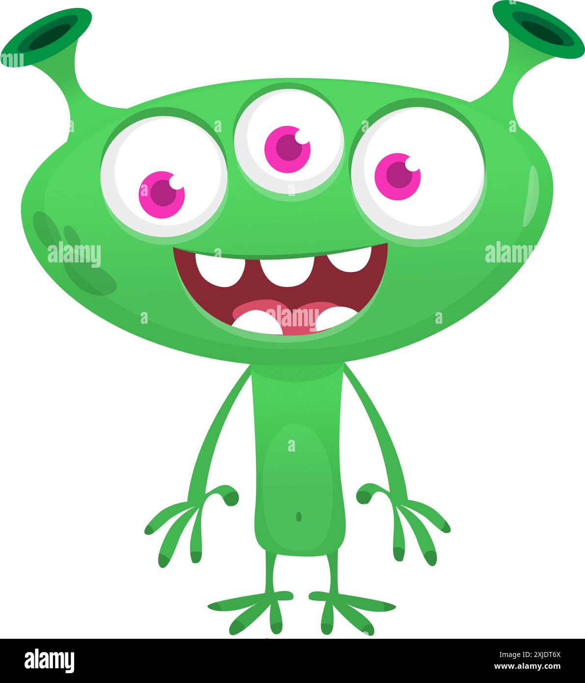 Three horned face Stock Vector Images - Alamy