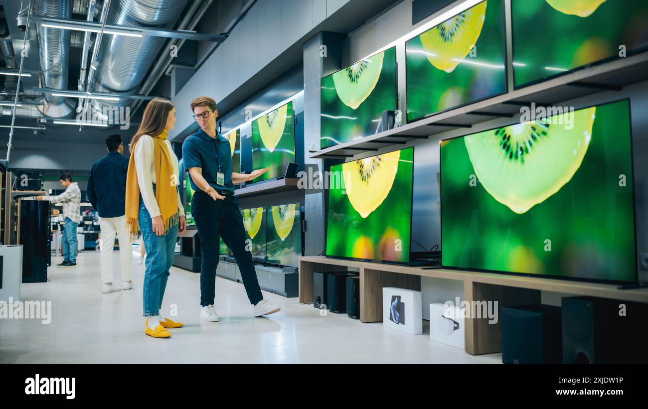 Sales rep in supermarket hi-res stock photography and images - Alamy