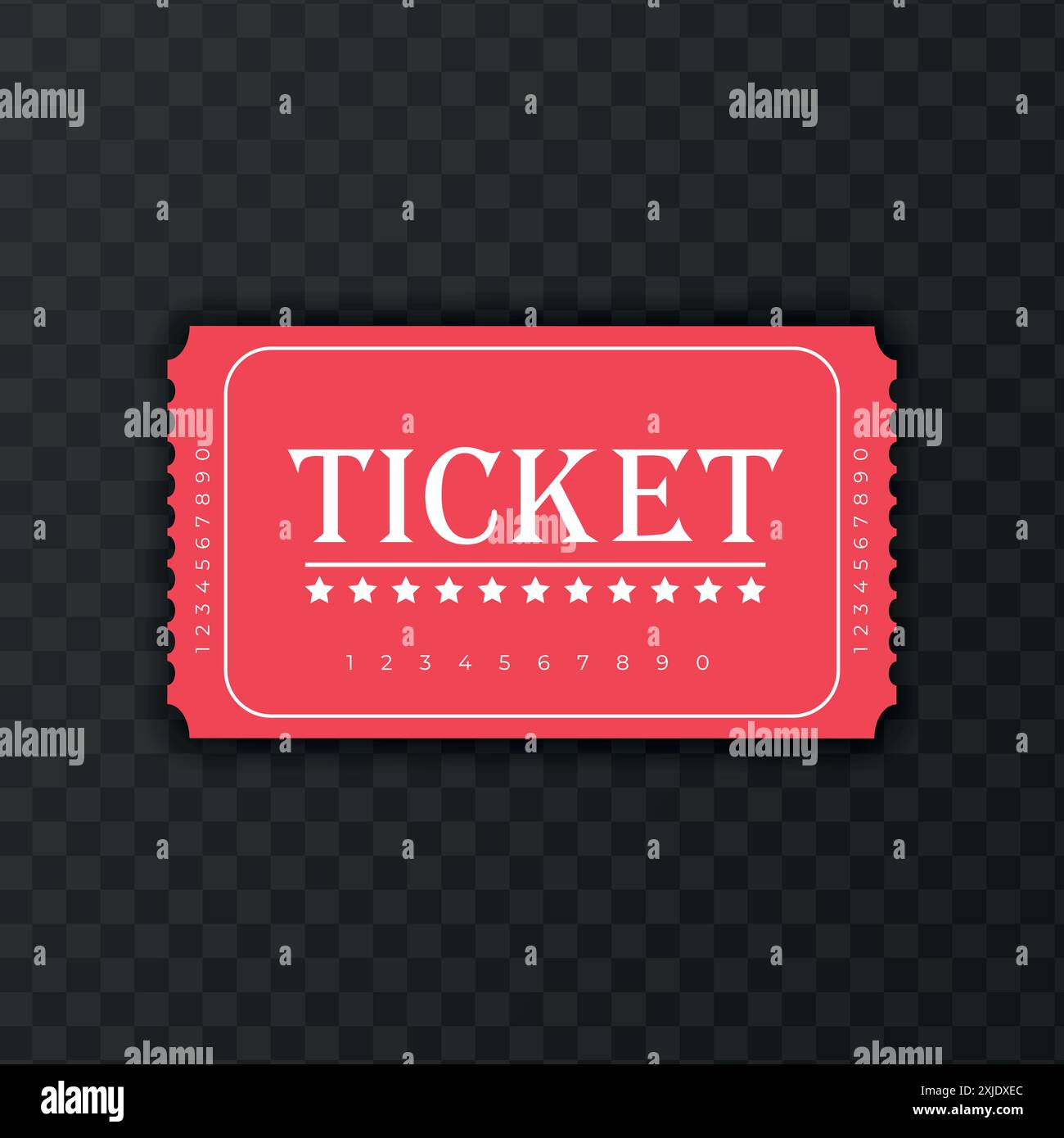 Admission ticket concert Stock Vector Images - Alamy