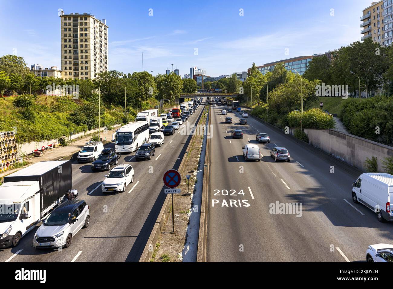 VOIE RESERVEE POUR CIRCULATION SUR LE PERIPHERIQUE PARISIEN PENDANT LES ...