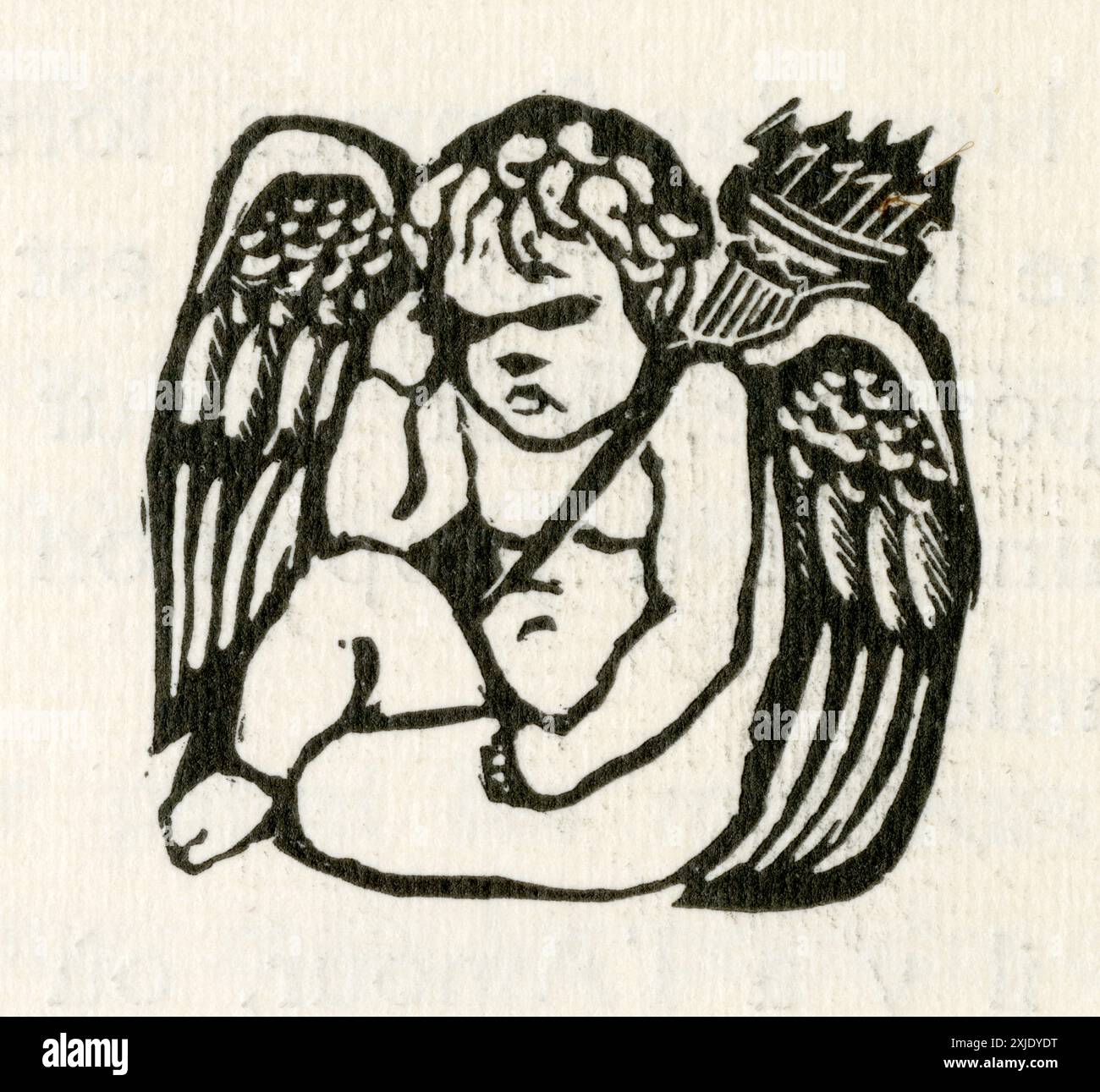 Bois original de Angelina Beloff 1879-1969 Stock Photo - Alamy