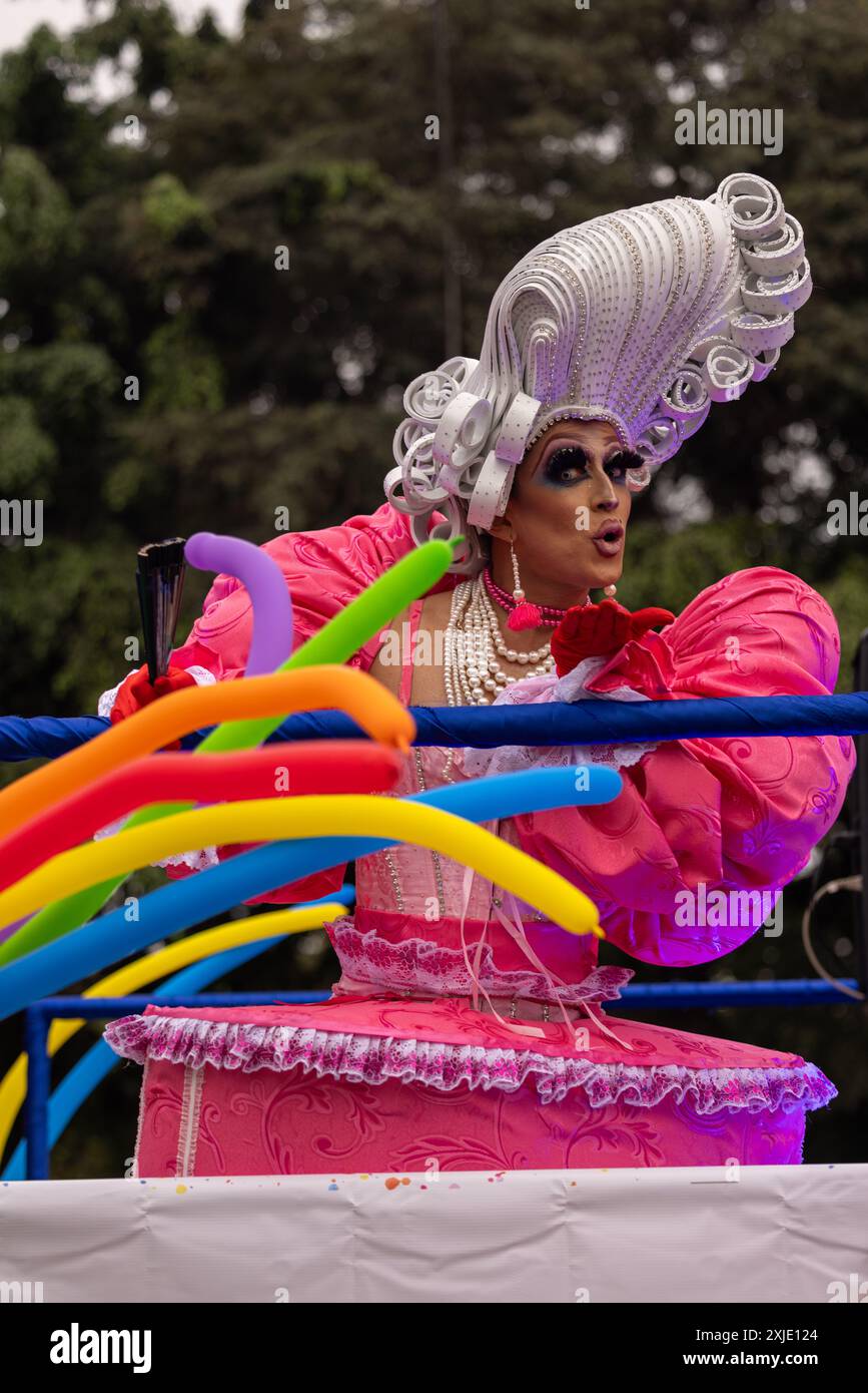 Lima - Peru, July 01, 2023 - The Gay Pride Parade in Lima is a vibrant ...