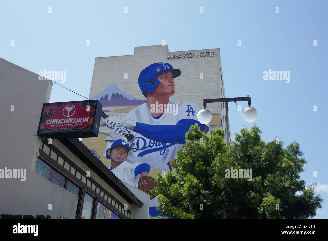 Los Angeles, California, USA 17th July 2024 Dodgers Shohei Ohtani Mural ...