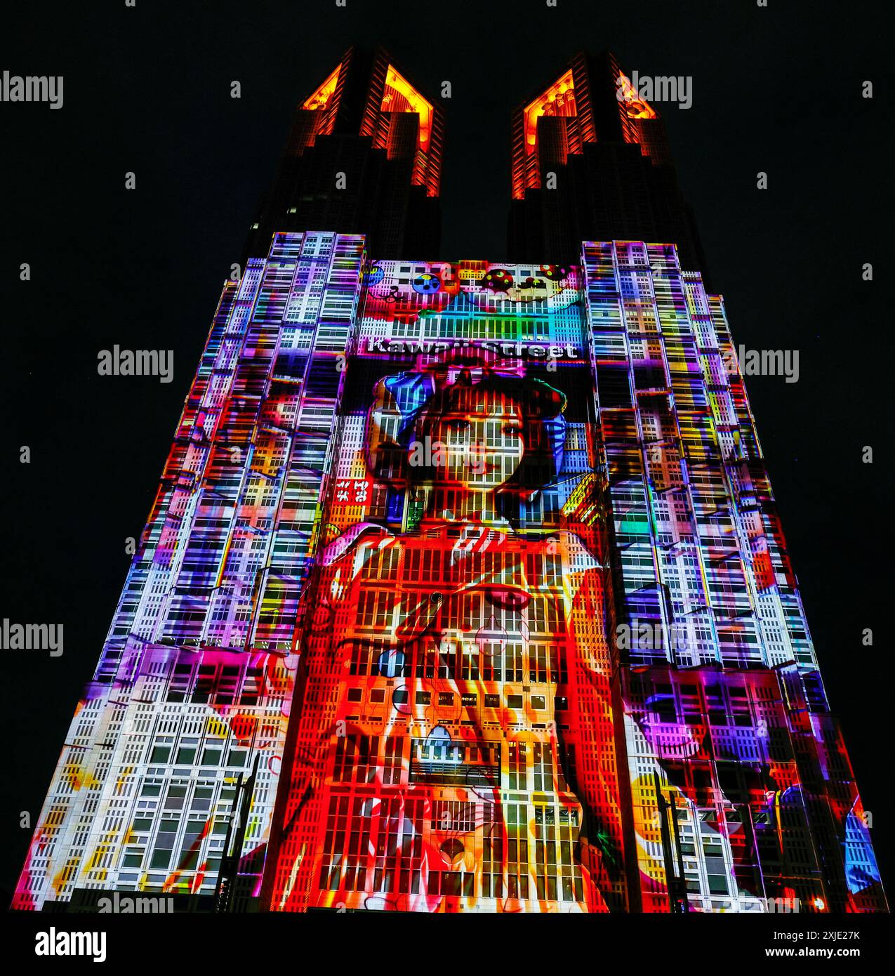 Tokyo projection mapping project hi-res stock photography and images ...