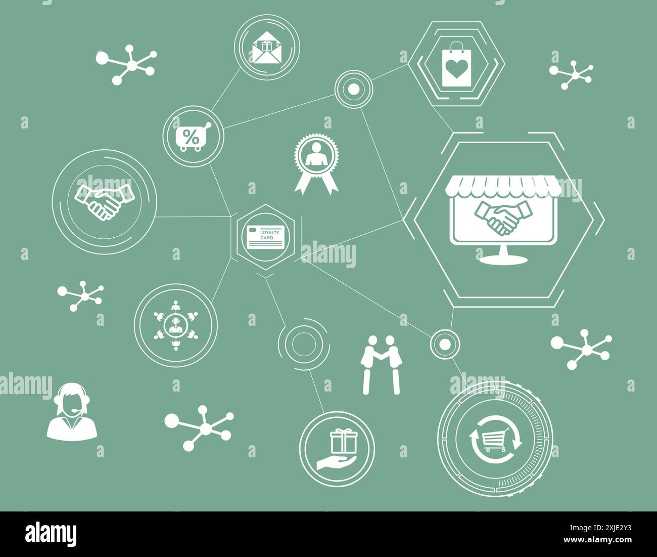 Loyalty points digital hi-res stock photography and images - Alamy