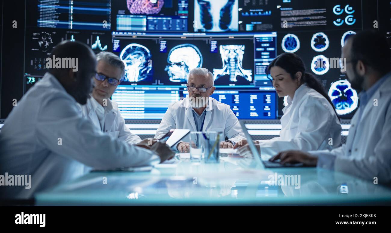 Big laboratory scientists meeting hi-res stock photography and images ...