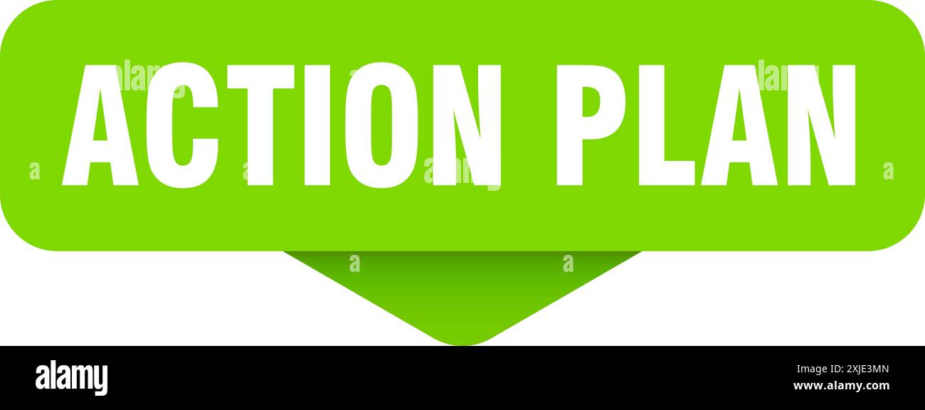 action plan sticker. action plan sign on transparent background ...