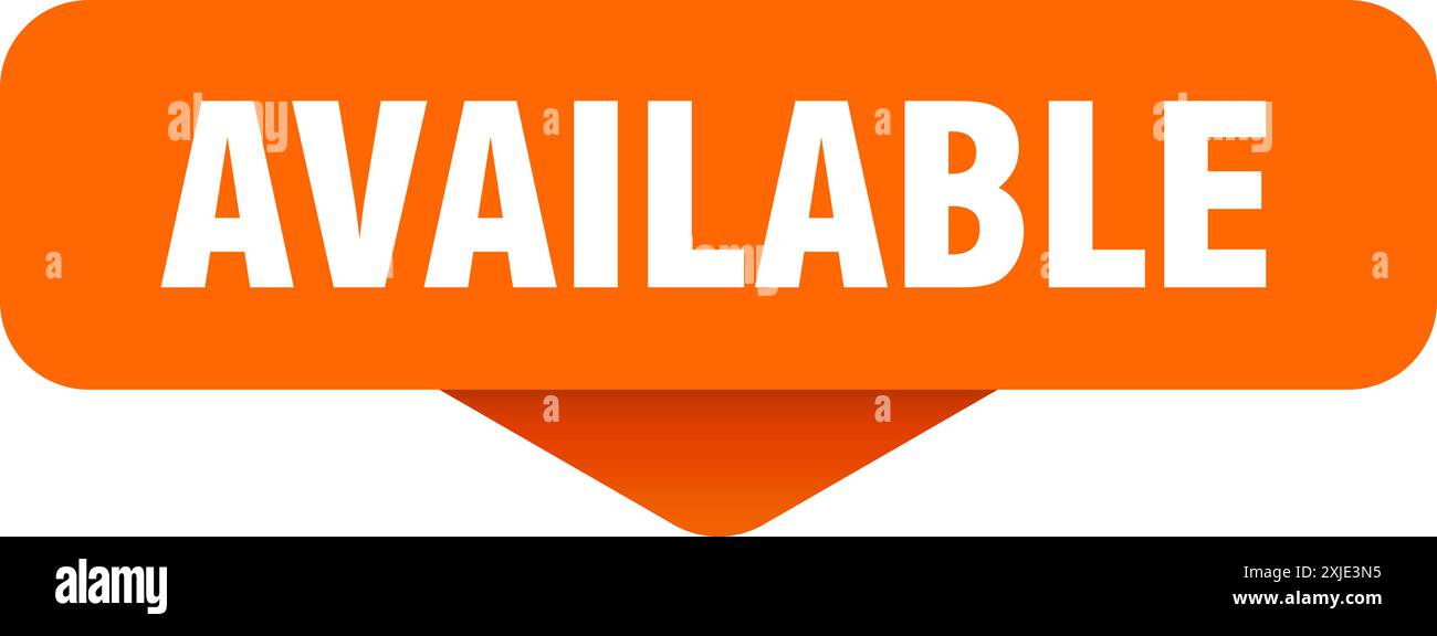 available sticker. available sign on transparent background ...