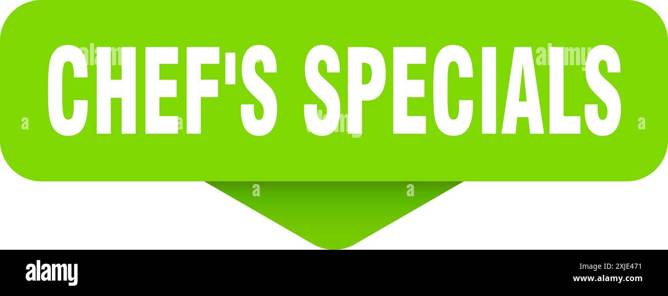 chef's specials sticker. chef's specials sign on transparent background ...