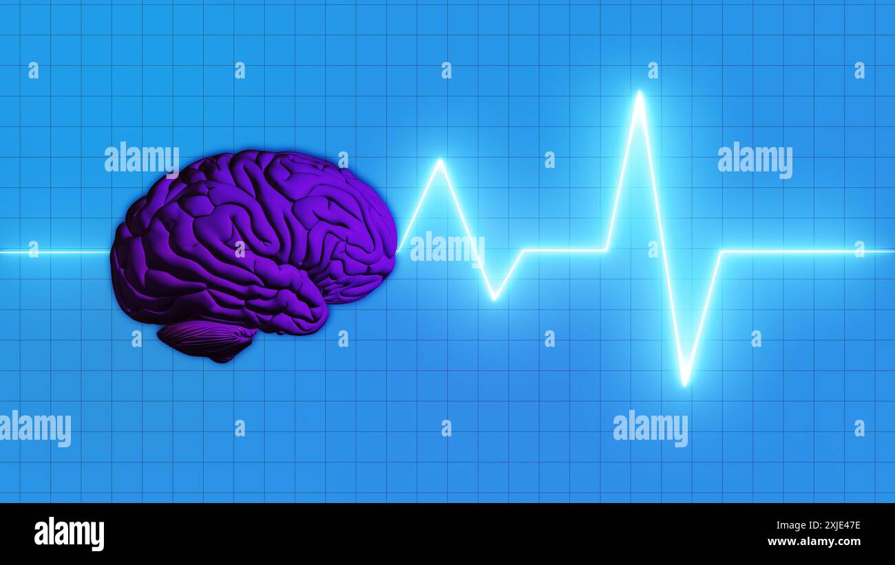 Brain light neon hi-res stock photography and images - Alamy