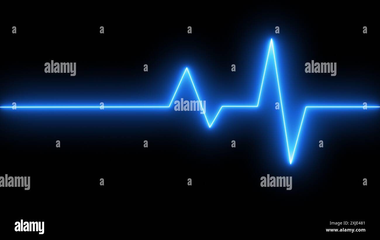 Pulse animation heartbeat cardiogram hi-res stock photography and ...
