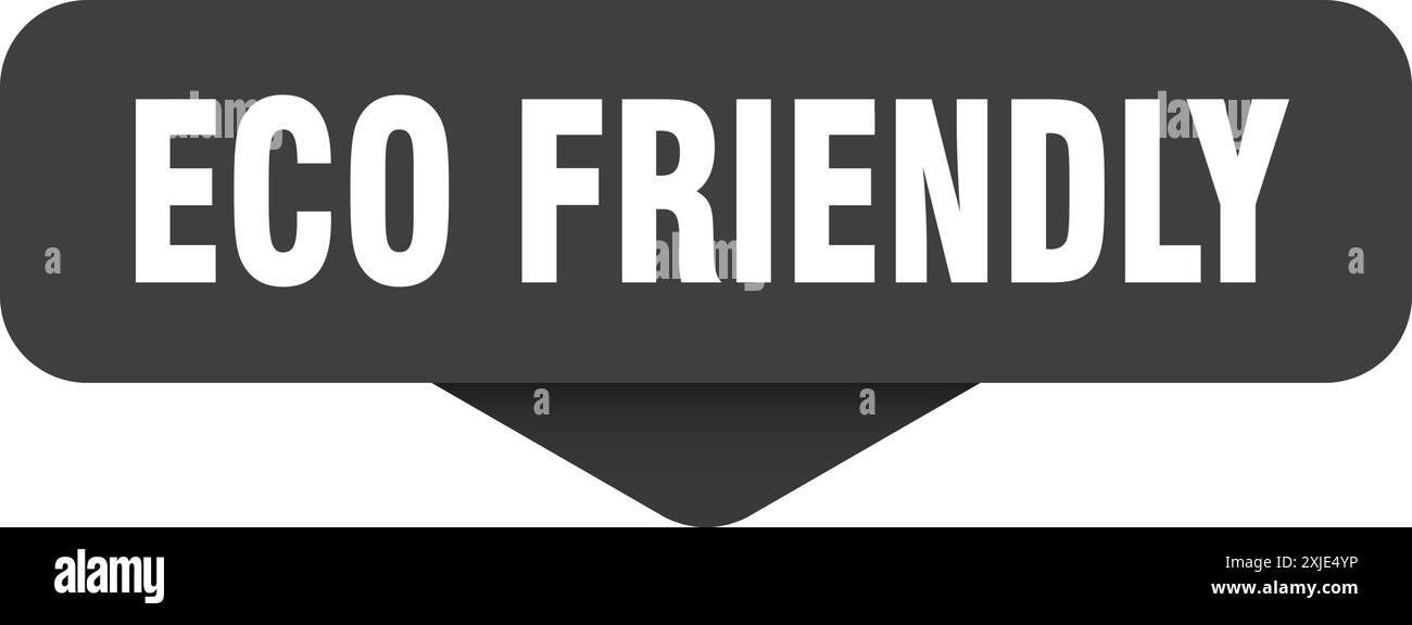 eco friendly sticker. eco friendly sign on transparent background ...
