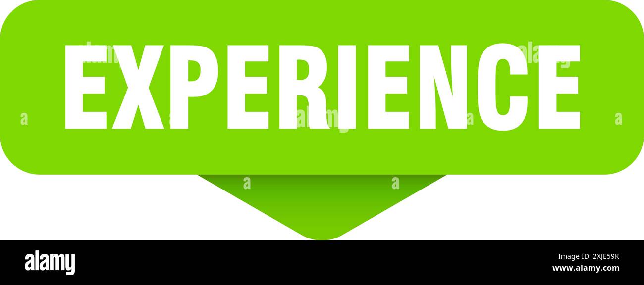experience sticker. experience sign on transparent background ...
